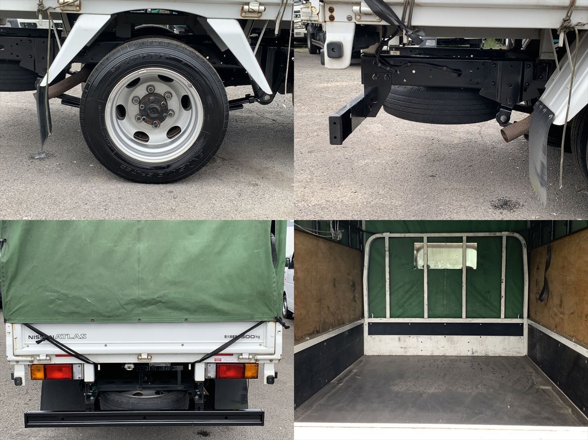 動画有！売切り！H25年 日産 アトラス ATLAS 平ボディ 幌付 1.5t 2.9L ディーゼル ターボ 2ペダル バックカメラ エンジン好調！佐賀福岡の落札情報詳細 - ヤフオク落札価格 ...