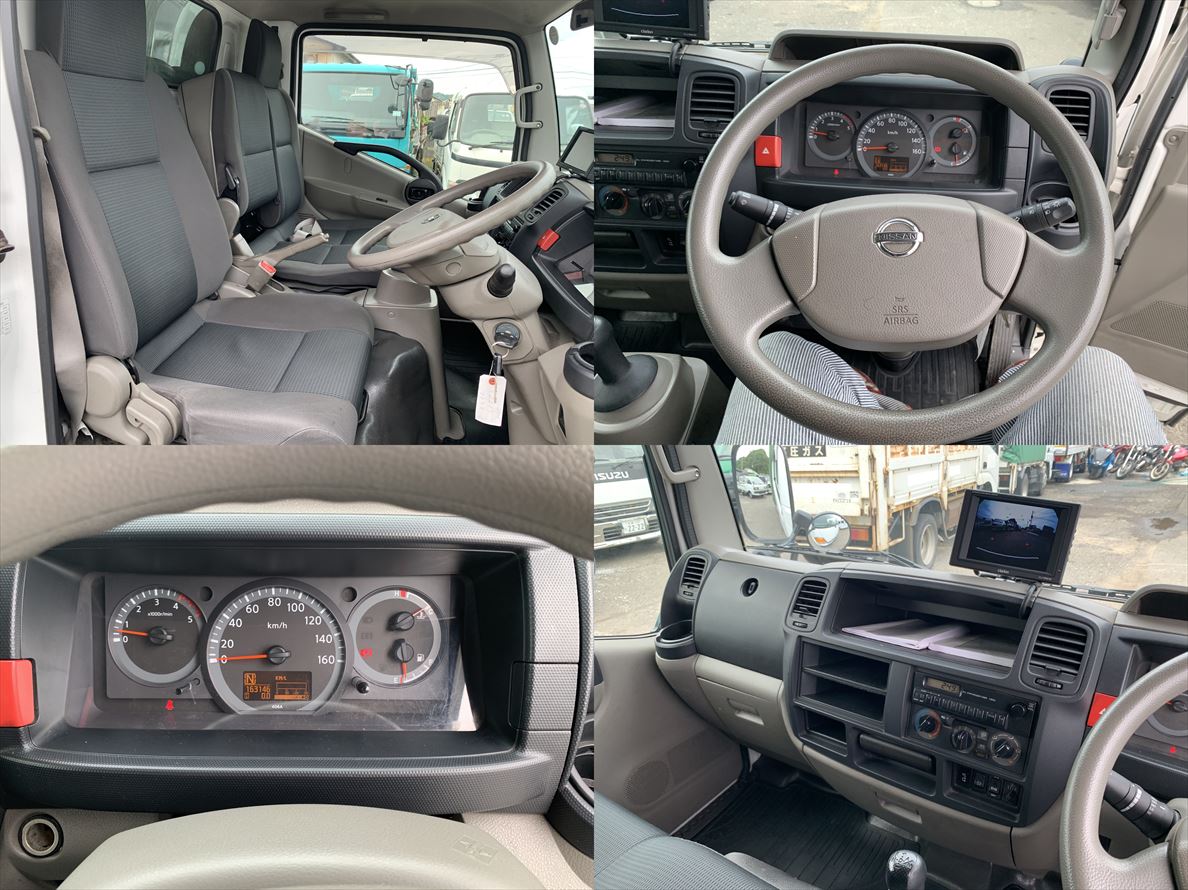 動画有！売切り！H25年 日産 アトラス ATLAS 平ボディ 幌付 1.5t 2.9L ディーゼル ターボ 2ペダル バックカメラ エンジン好調！佐賀福岡の落札情報詳細 - ヤフオク落札価格 ...